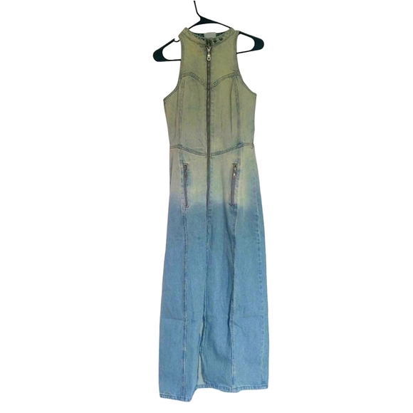 The Ragged Priest | Dresses | The Ragged Priest Motor Denim Maxi Dress ...